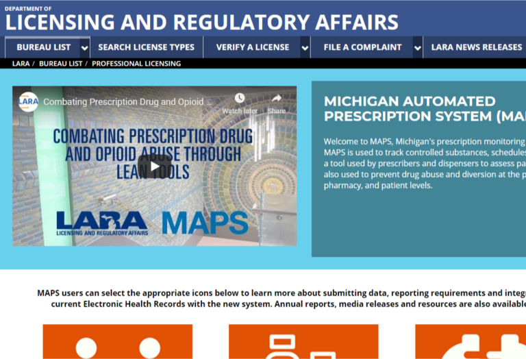 MI Automated Prescription System (MAPS) - Safer Prescribing Toolkit