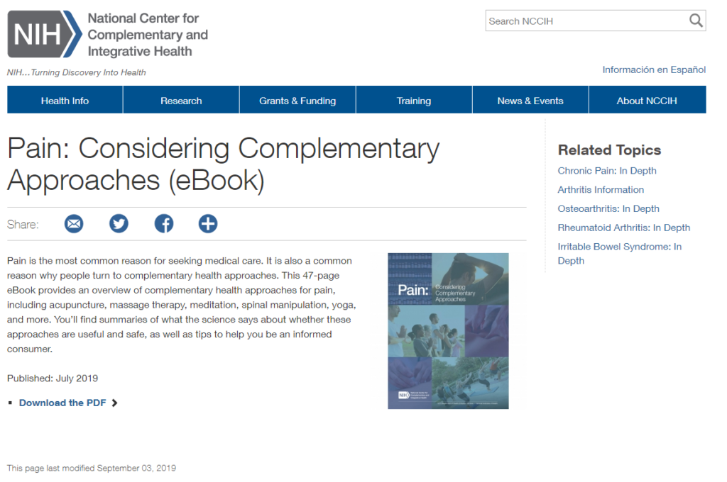 Non-Medication Options - Safer Prescribing Toolkit