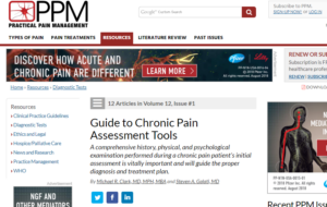 Assessment Tools for Pain & Related Conditions - Safer Prescribing Toolkit