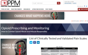 List of Clinically Tested and Validated Pain Scales - Safer Prescribing ...