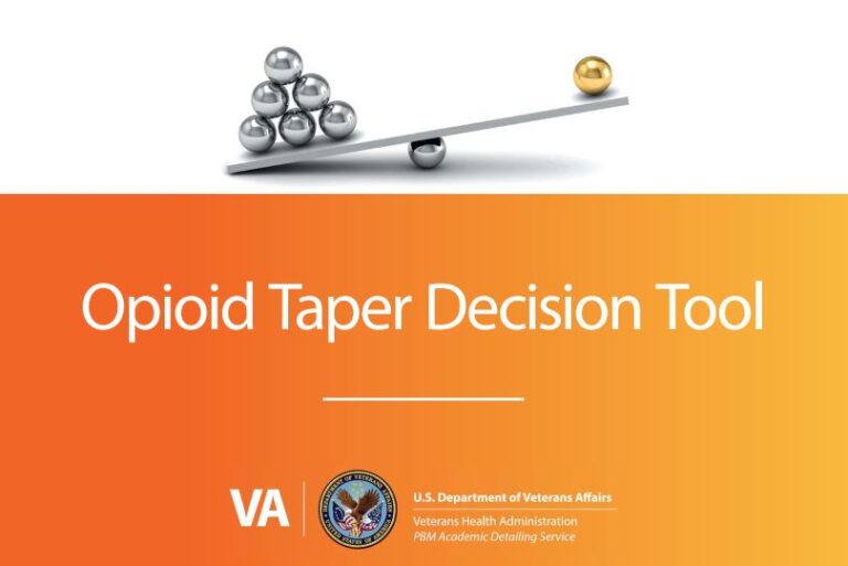 Tapering Guidelines - Safer Prescribing Toolkit