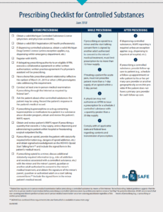 Opioid Prescribing Guidelines - Safer Prescribing Toolkit