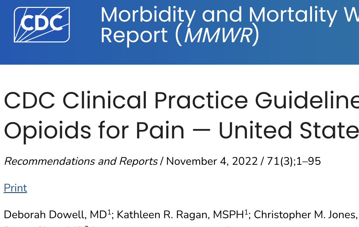 Opioid Prescribing Guidelines - Safer Prescribing Toolkit